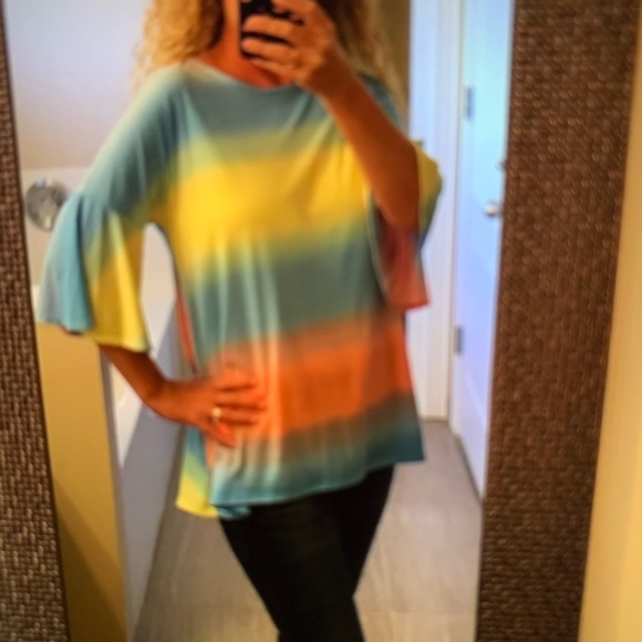 Tops | Nwt Womens Pastel Top | Poshmark